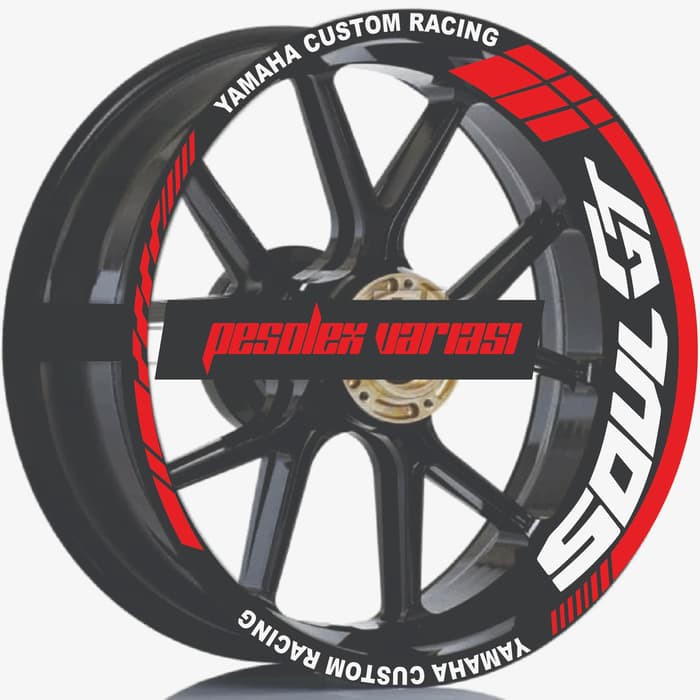 Jual sticker velg soul gt gaul | Shopee Indonesia