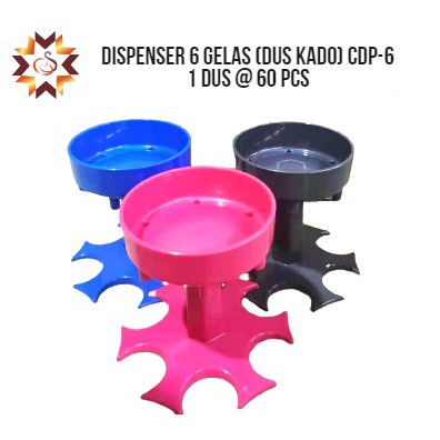 Jual Dispenser dan Holder Gelas Minuman Party 6 Shot Glass Cup ...