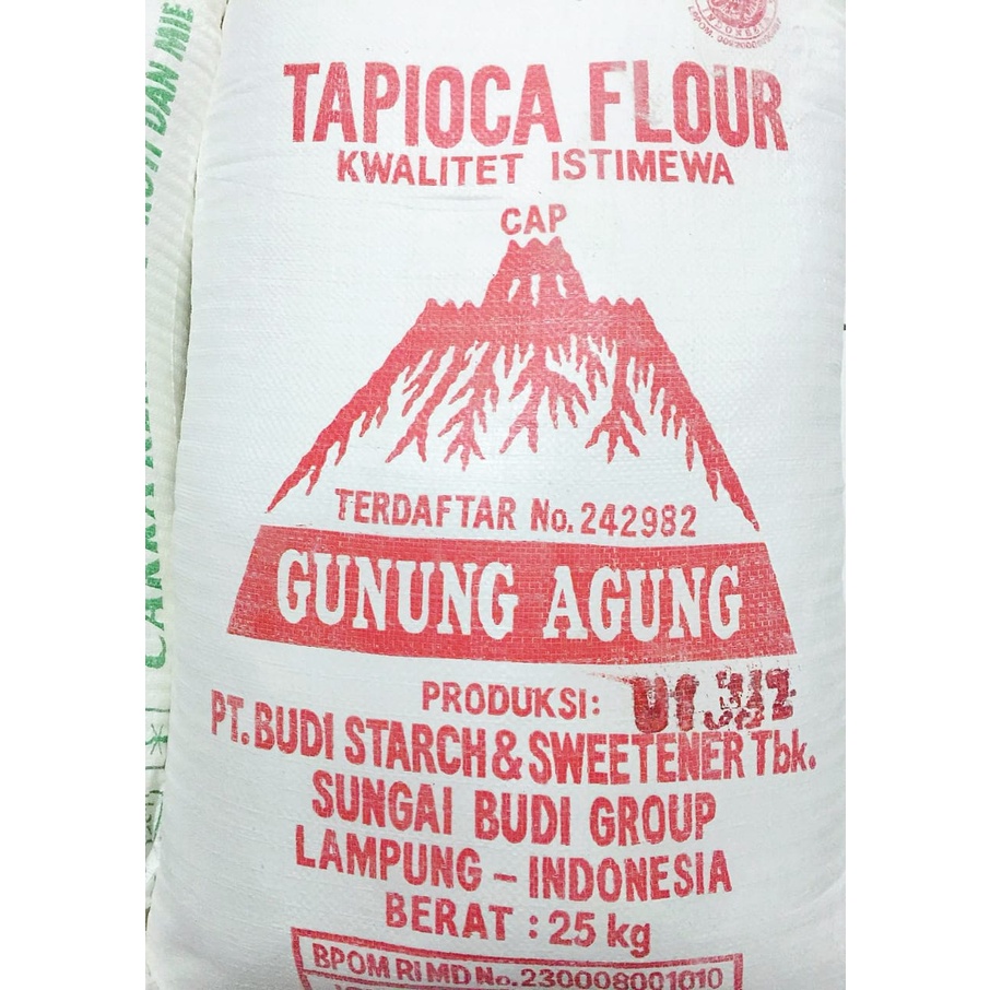 Jual Tepung Tapioka Aci Cap Gunung Agung - Kemasan Repack | Shopee ...