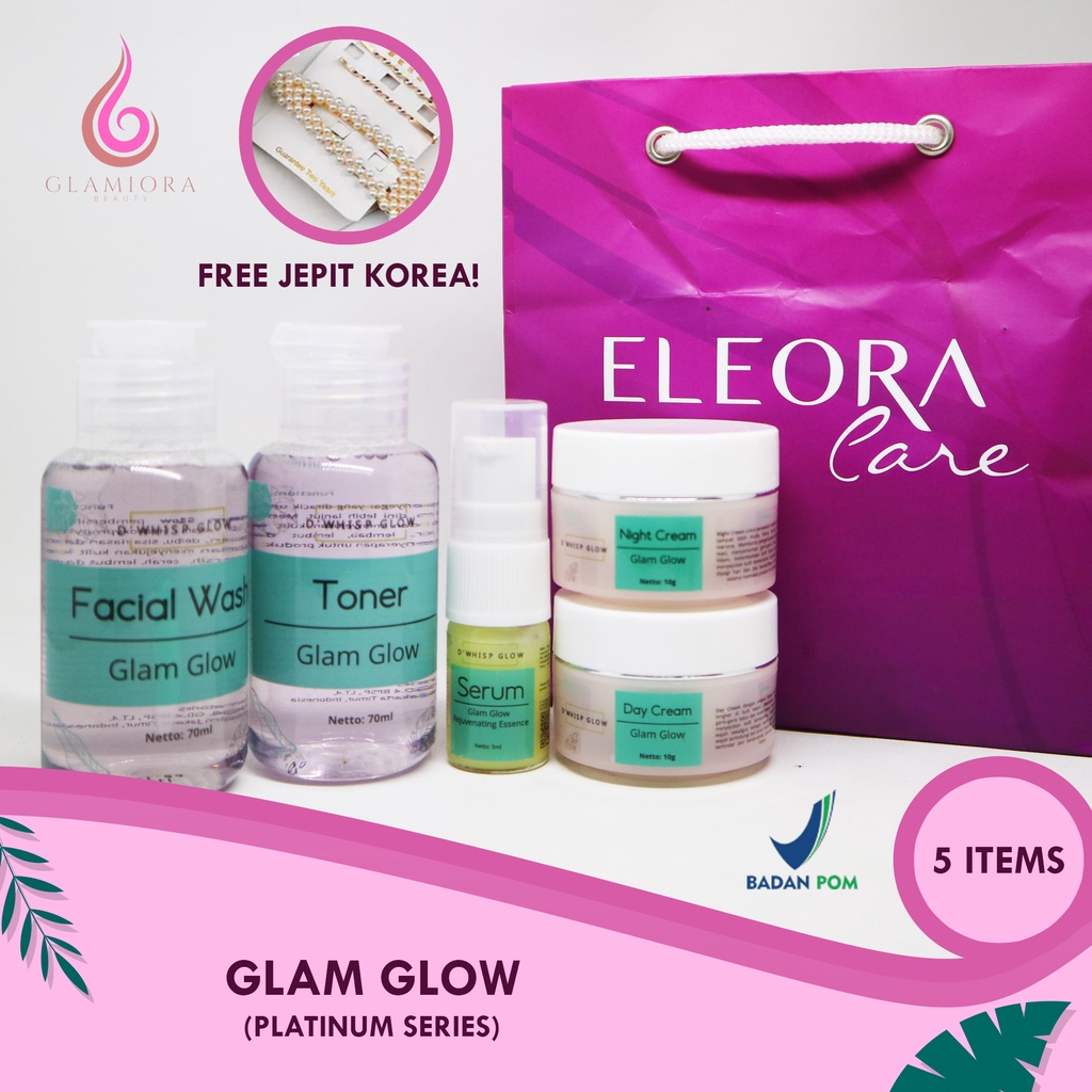 Jual [TERLARIS] Eleora DWhisp Glow Original Skincare Bpom Termurah ...