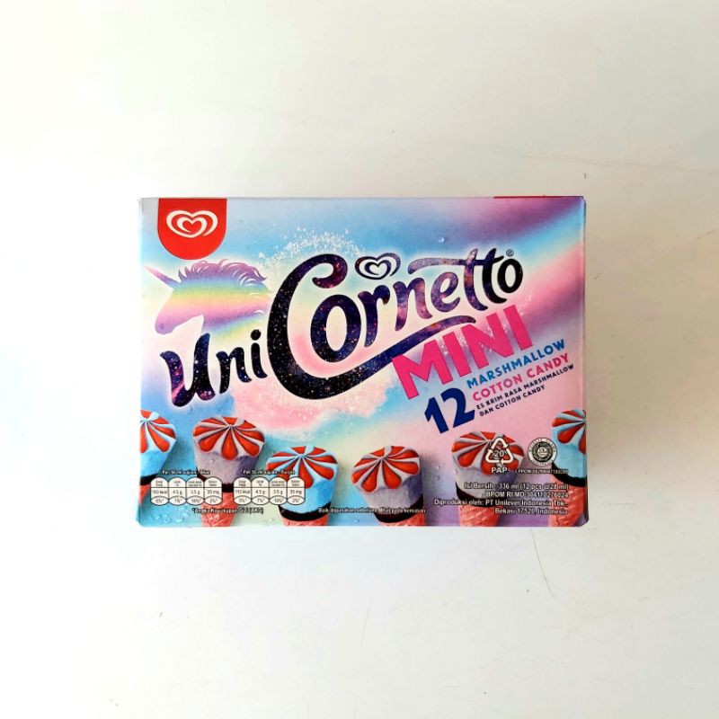 Jual Walls Uni Cornetto Mini isi 12 pcs | Shopee Indonesia