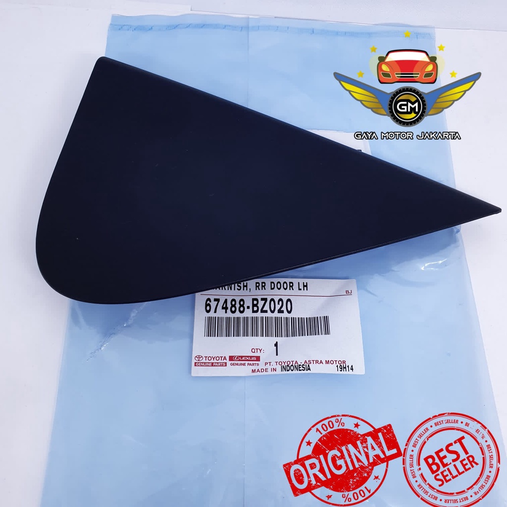 Jual Garnish Segitiga Luar Pintu Tengah Kiri Rush-Terios 67488-BZ020 ...
