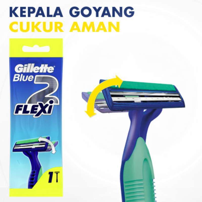 Jual Gillette Blue II Flexible 1s | Shopee Indonesia