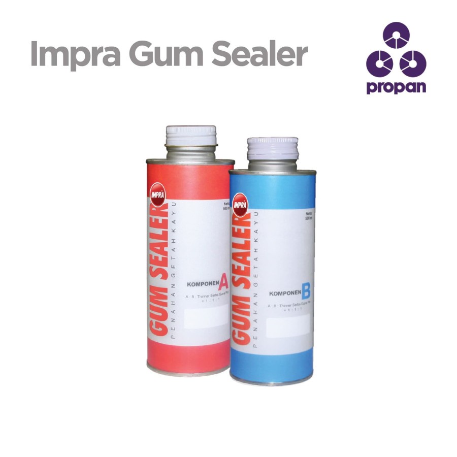 Jual Cat Kayu Penahan Getah Kayu IMPRA GUM SEALER GS-920 (Clear) - 1 LT ...