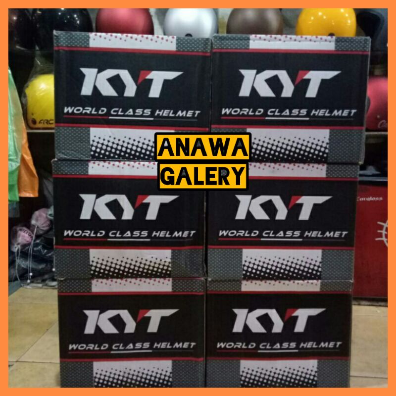 Jual JUAL KARDUSNYA SAJA. Kardus Helm KYT Original / Box Helm KYT ...
