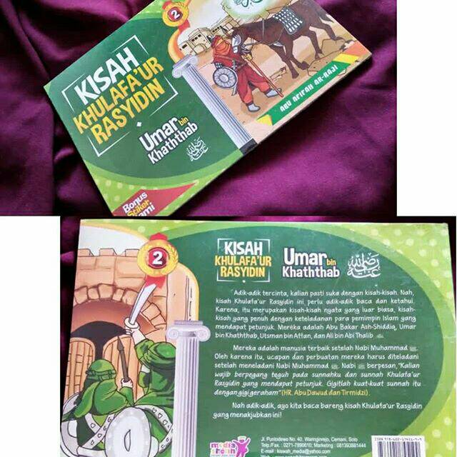 Jual Buku Anak Kisah Khulafaur Rasyidin Umar Bin Khattab Shopee