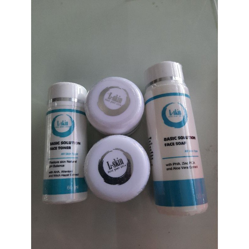 Jual L SKIN / LSKIN BASIC SOLUTION | Shopee Indonesia