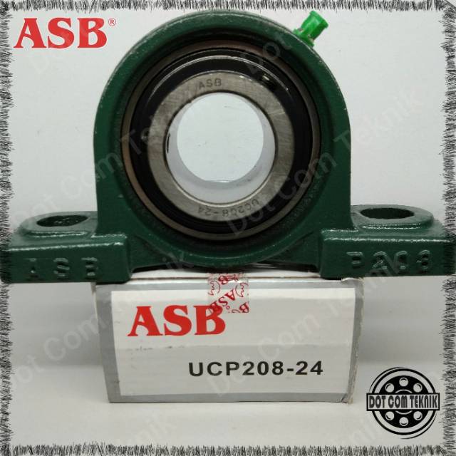 Jual PILLOW BLOCK BEARING UCP 208-24 (AS : 1 1/2" atau 38,1MM) ASB ...