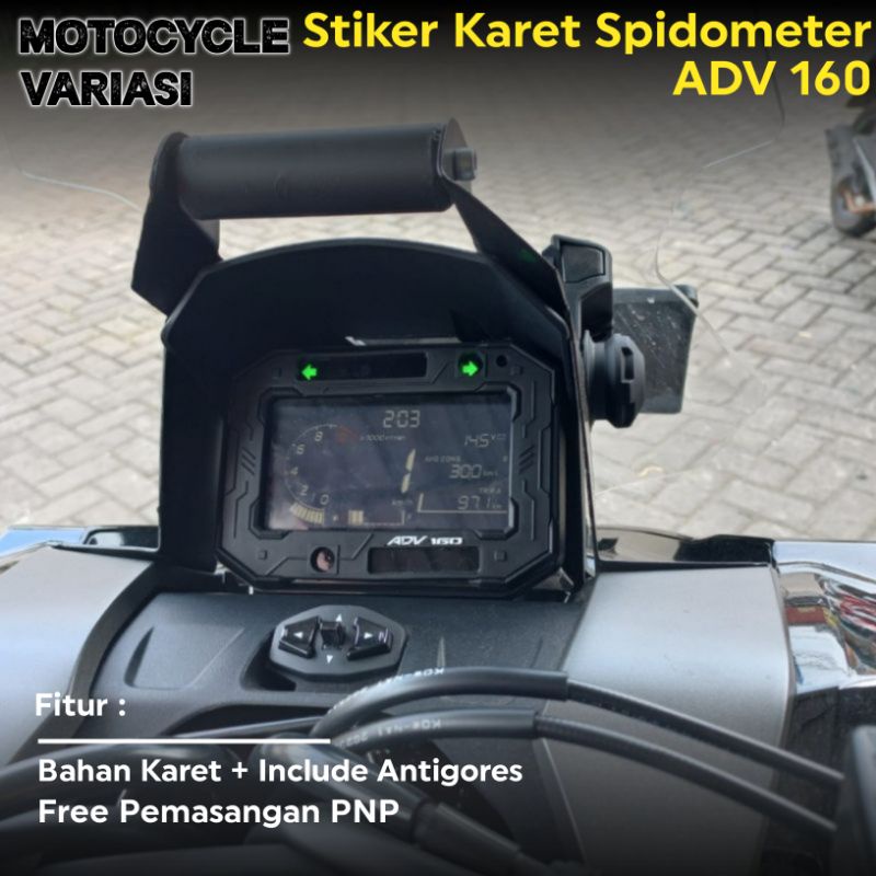 Jual Stiker Antigores Spidometer ADV 160 V2 Karet Stiker ADV 160 Karet ...