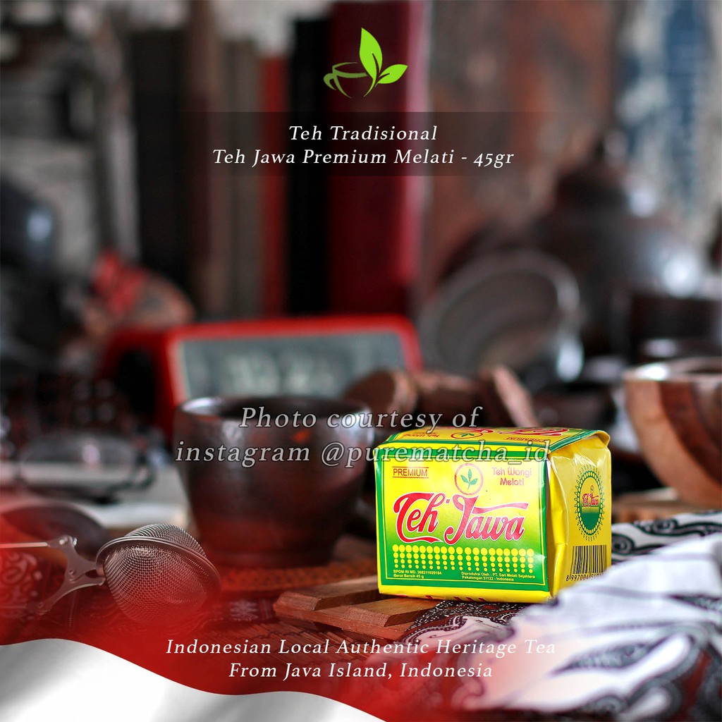 Jual Teh Jawa - Teh Jawa PREMIUM 1pcs 45gr Teh Tubruk Melati Asli ...