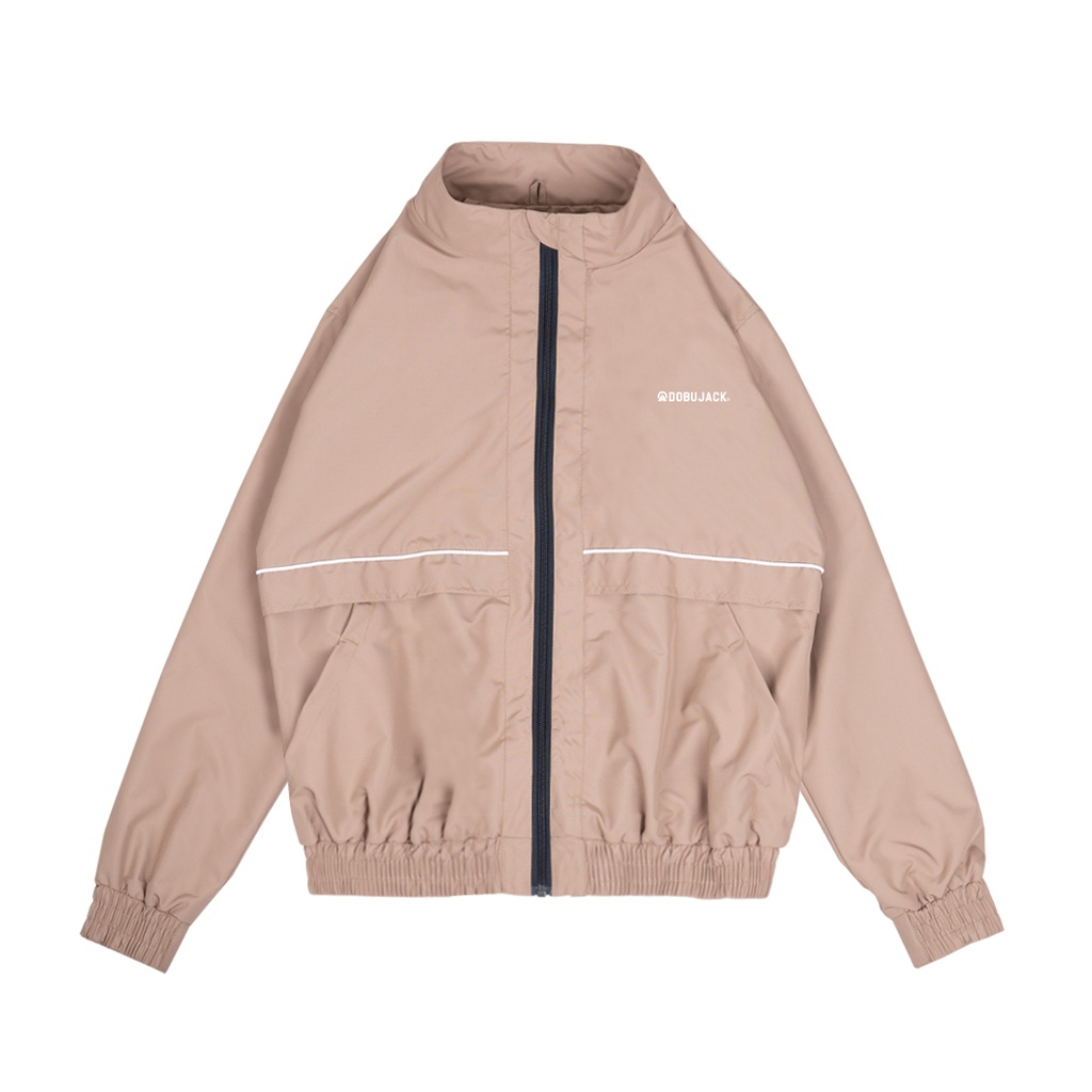 Jual Dobujack Tracktop Suit Jacket Hipster Cream | Shopee Indonesia