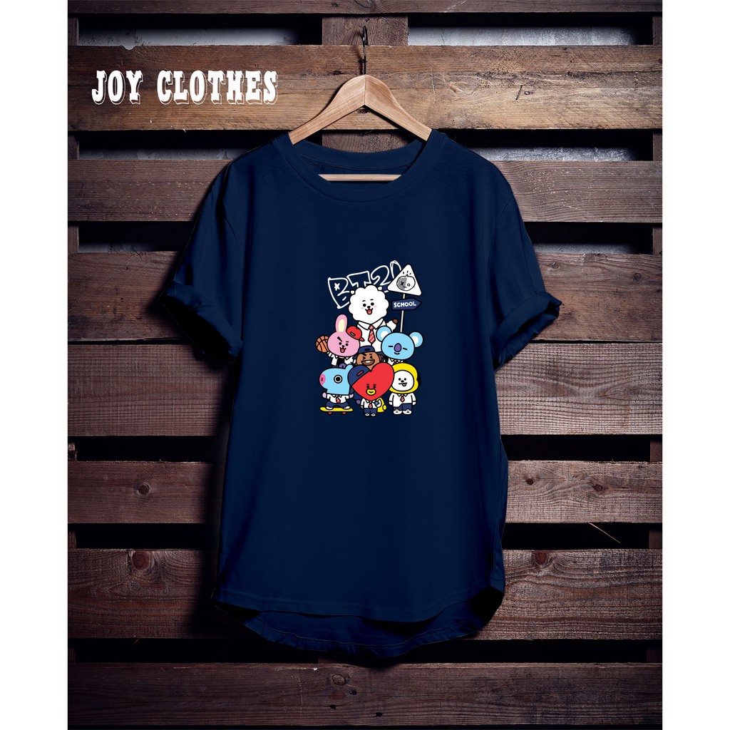 Jual BT21 BACK TO SCHOOL NAVY | Shopee Indonesia