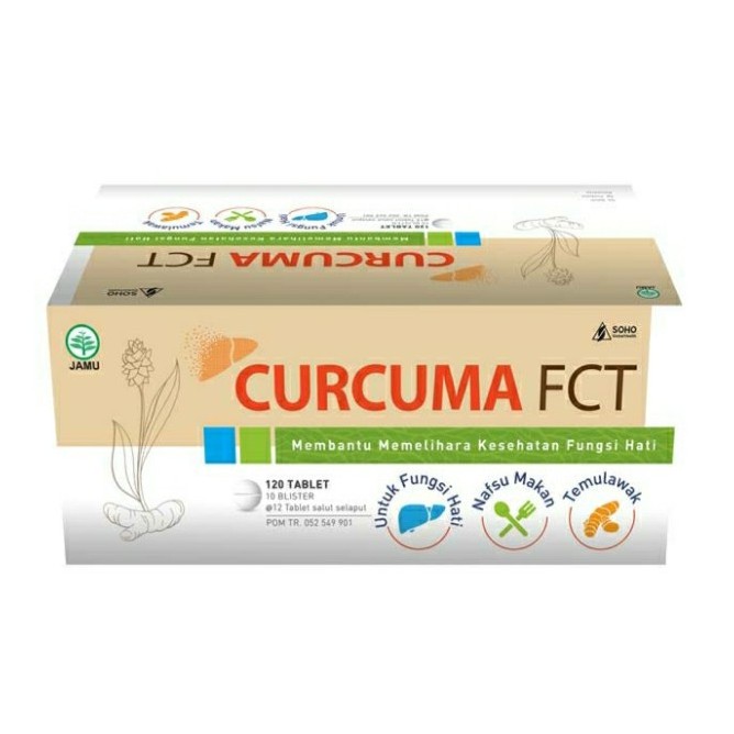 Jual Curcuma FCT Box 120 Tablet | Shopee Indonesia