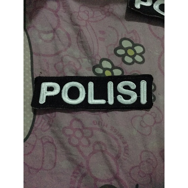 Jual LOGO POLISI PATCH BORDIR | Shopee Indonesia