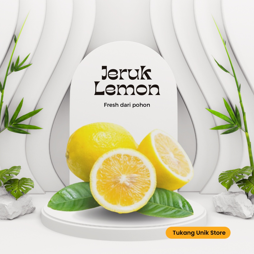 Jual Jeruk Lemon Lokal Fresh dan Segar ukuran besar berat sekitar ...