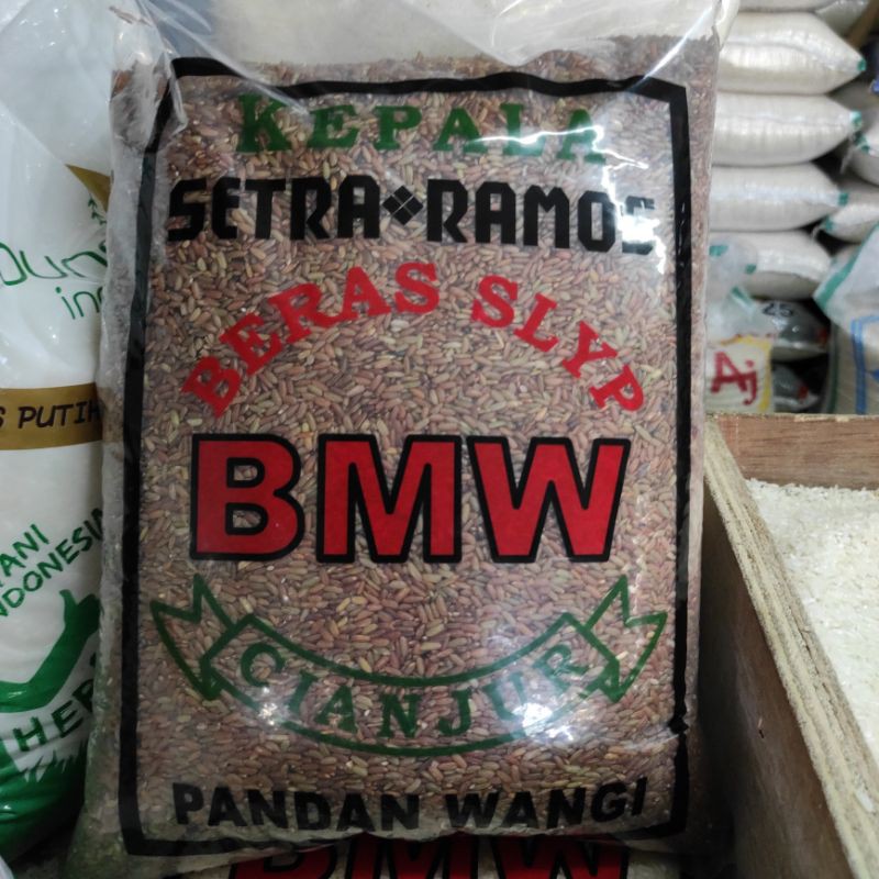 Jual Beras Merah Pandan Wangi 5kg | Shopee Indonesia