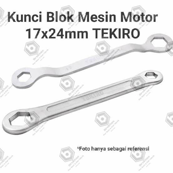 Jual KUNCI BLOK MESIN MOTOR ENGINE BLOCK WRENCH 10 INCH 17 24 TEKIRO ...