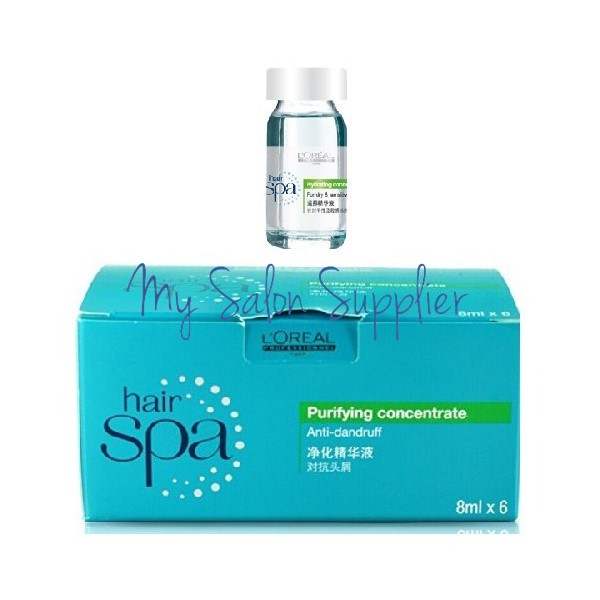 Jual Loreal Hair Spa Purifying Concentrate 8ml (Anti Dandruff) | Shopee ...