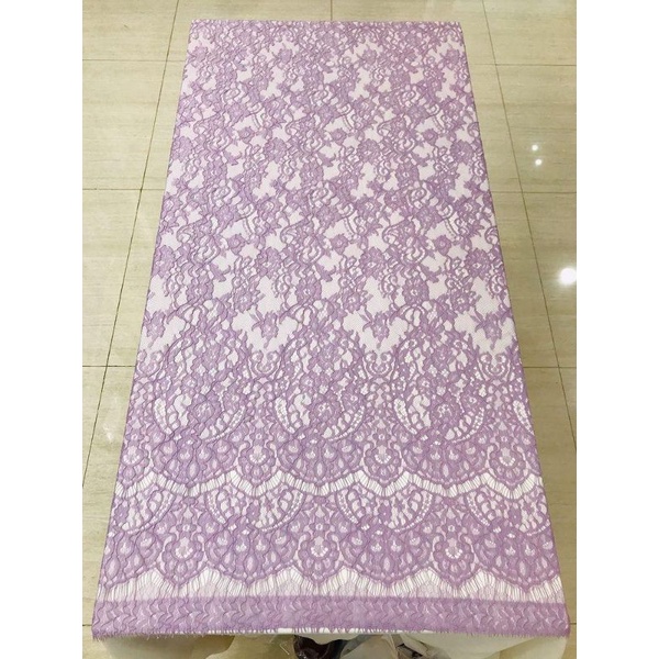 Jual Brokat Panel Heavy Cotton/Brokat Katun 8246 (Flower Pattern ...