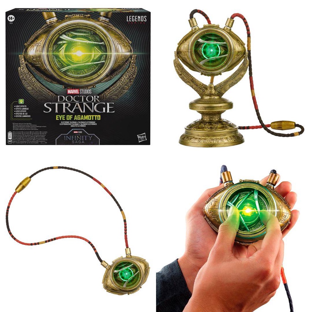 Jual Doctor Strange Eye of Agamotto Electronic Talisman Marvel Legends ...