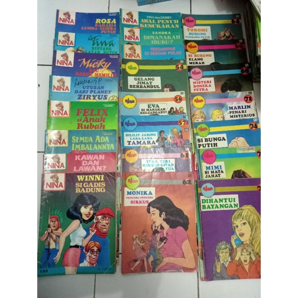 Jual buku cergam Lawas Nina | Shopee Indonesia