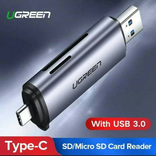 Jual Ugreen Usb Otg Type C Card Reader Sd Card High Speed - Ugreen ...