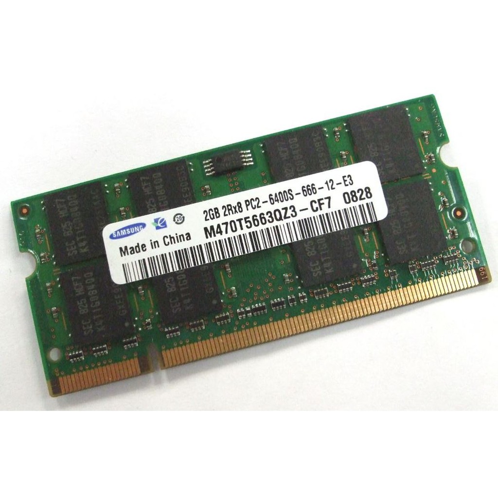 Jual NEW DDR2 2GB Samsung RAM PC2-6400 200-Pin Laptop SODIMM | Shopee ...
