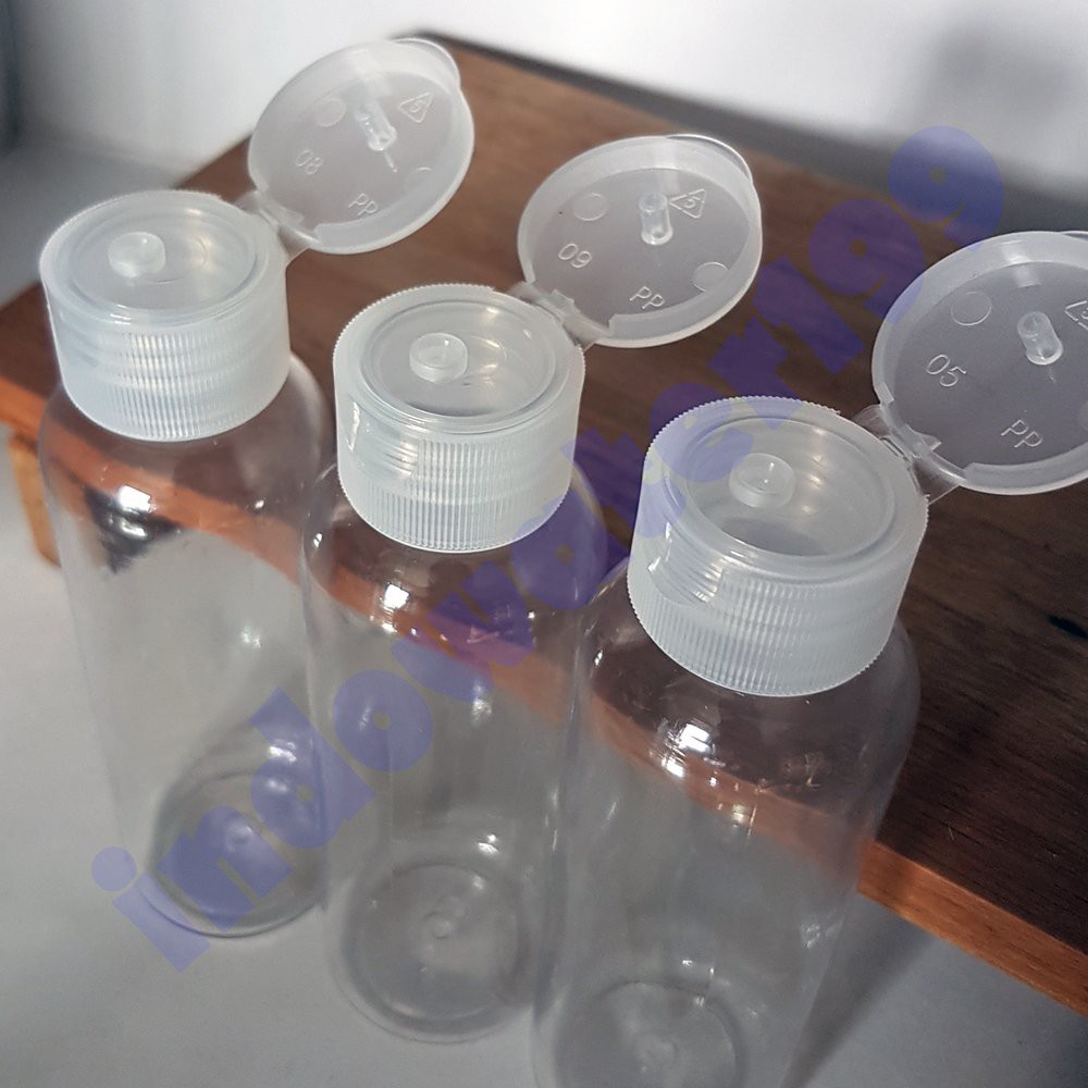 Jual Silakan Order BOTOL PET 100 ML TUTUP FLIP TOP PROMO e disigrosir ...