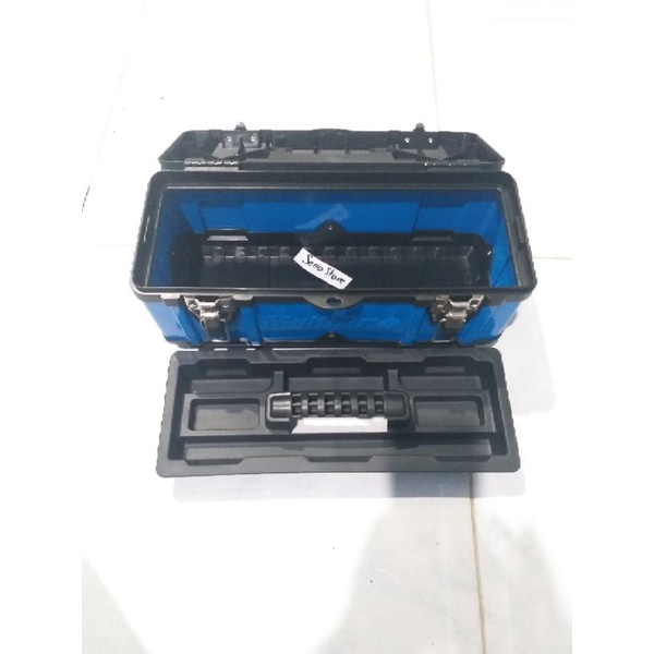 Jual MULTIPRO Tool box 15" plastik body besi wadah perkakas tempat ...