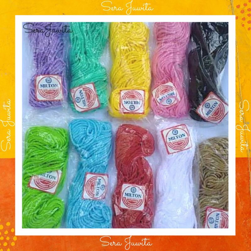 Jual Tali Kur/Kor 18 meter Talikur Pramuka Filamin/Filamen merk Milton ...