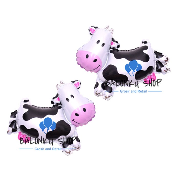 Jual Balon Foil Sapi / Balon Animal / Balon Hewan / Balon Foil Sapi ...