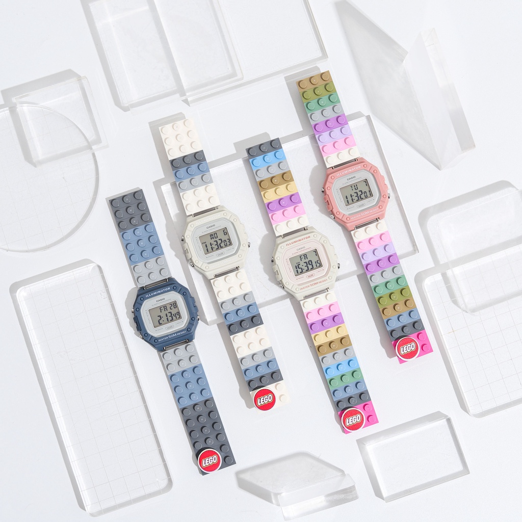 Jual LEGO - Brick Watch / Jam Tangan dg Strap dari rangkaian Brick LEGO ...