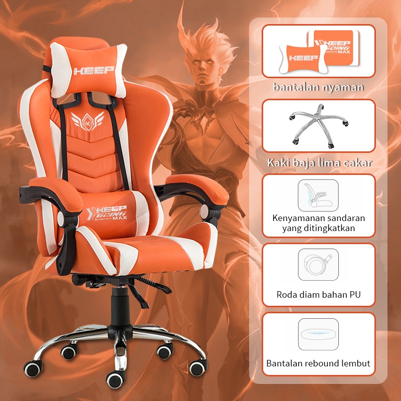 Jual Keep Going Max- Kursi Gaming/ Gaming Chair / Kursi Santai Kursi ...