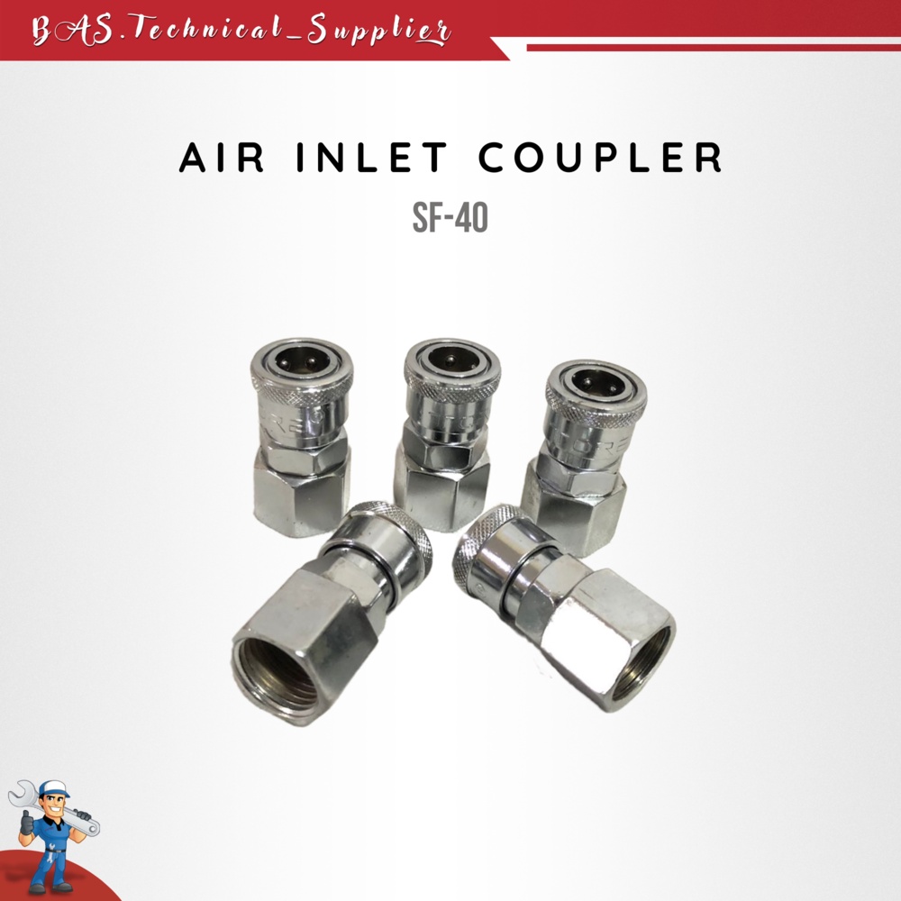 Jual Quick Coupler Japan SF 40 / Sambungan Selang Kompressor SF40 ...