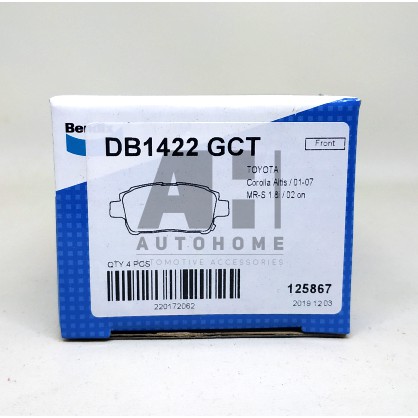 Jual Kampas Rem Depan Toyota Vios & Limo 2003-2006 BENDIX Brake Pad DB1422 | Shopee Indonesia
