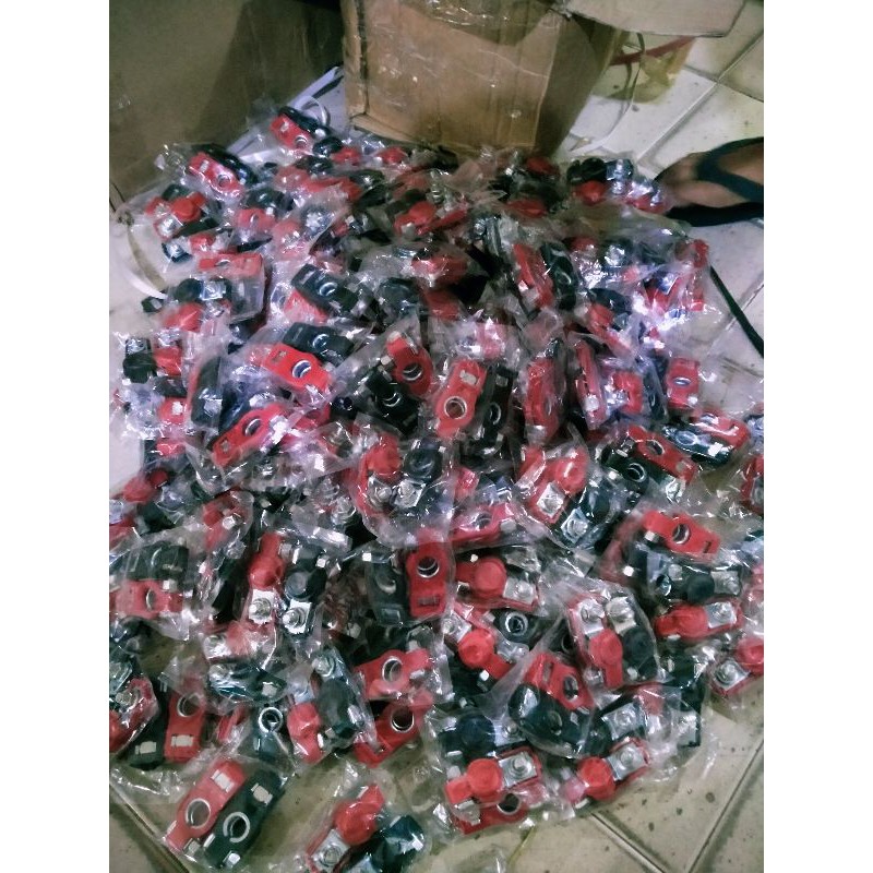 Jual Clamp Accu tembaga Astra N40 & N70 kepala aki besar kecil terminal ...