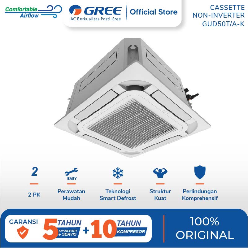 Jual GREE U-Match Cassette 2PK - 3D Teknologi - 360° air discharge ...