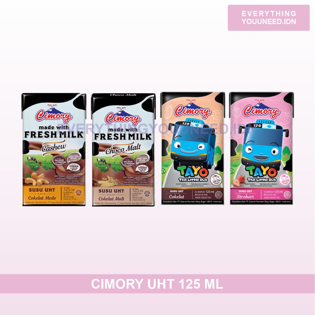 Jual Cimory Susu UHT 125 ML | Shopee Indonesia