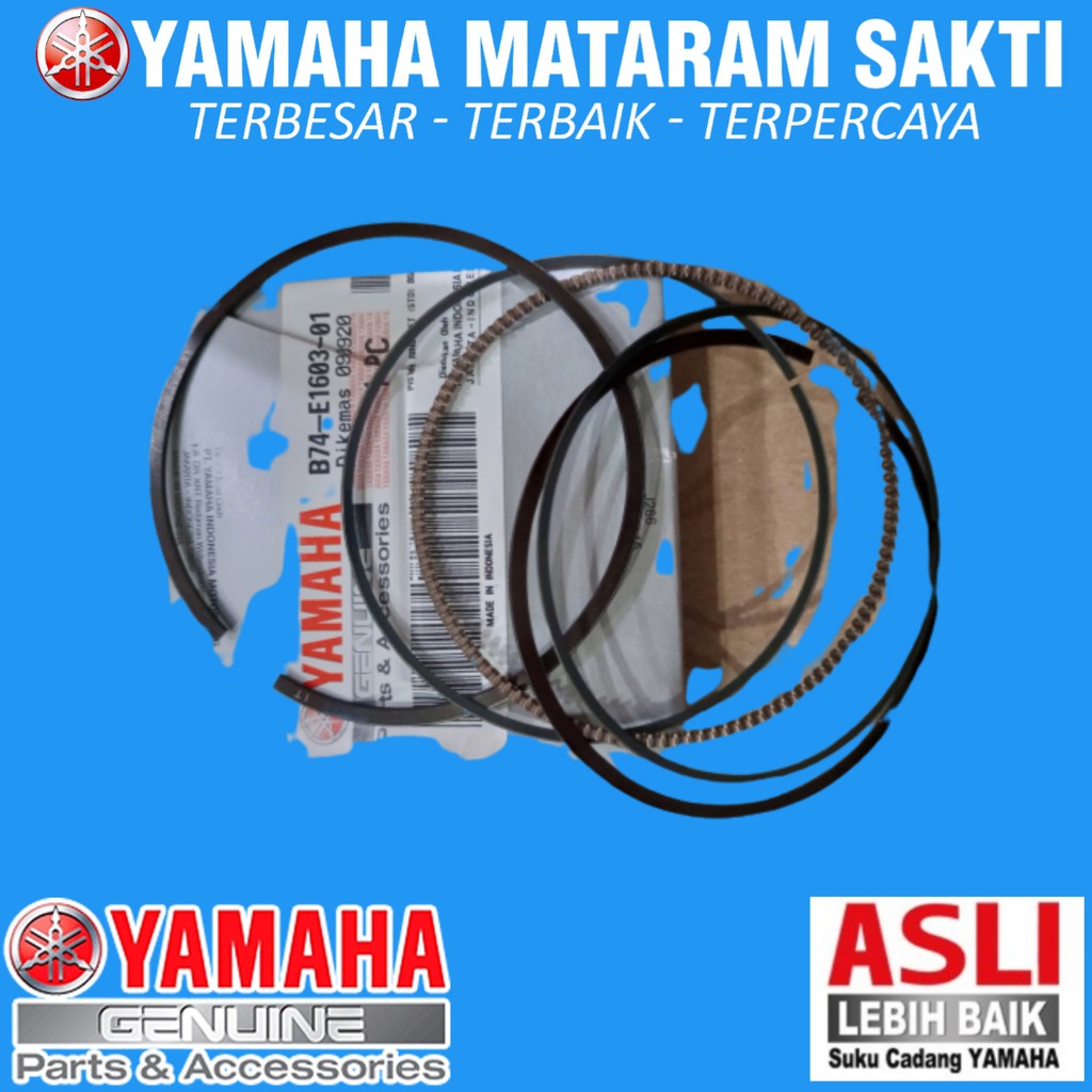 Jual RING SEKER / RING SEHER / RING PISTON XMAX ORIGINAL / B74-E1603-01 | Shopee Indonesia