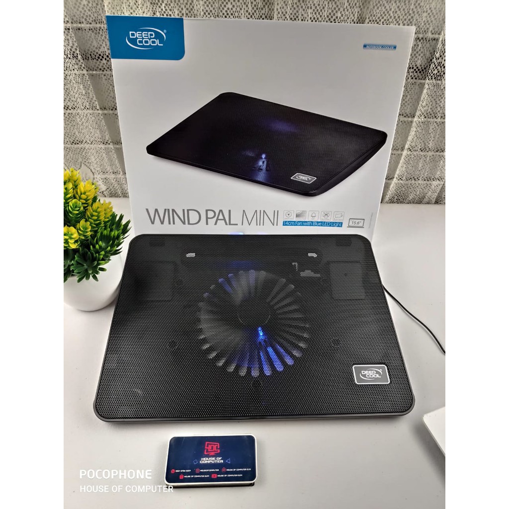 Jual cooling pad deep cool windpal mini n110 notebook cooler laptop ...
