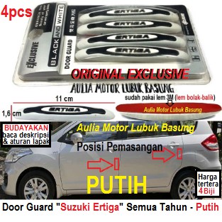 Jual aksesoris pelindung pintu mobil door guard exclusive suzuki ertiga ...