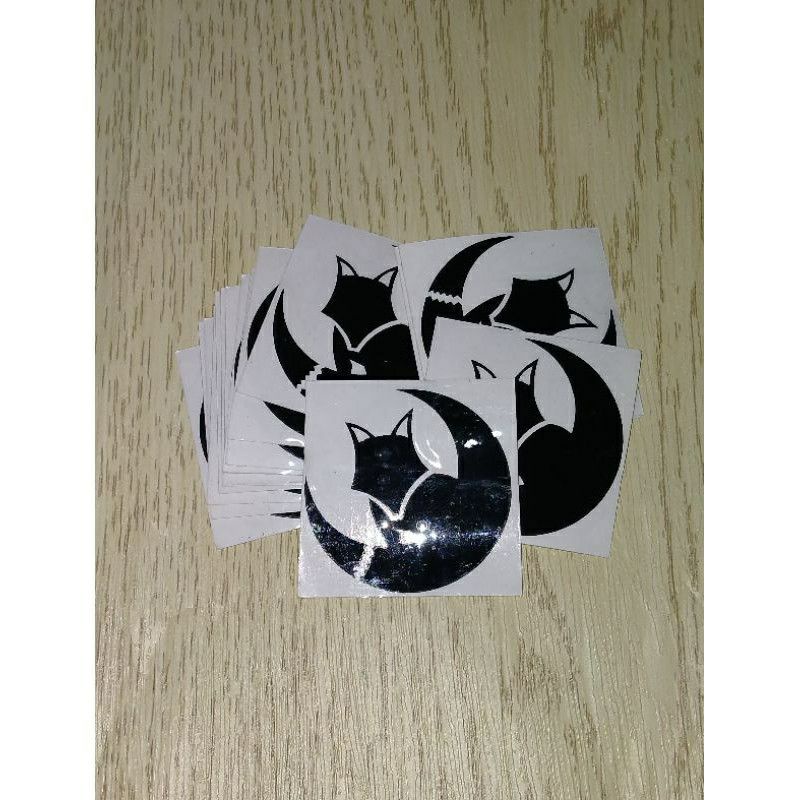 Jual stiker cutting keren paduka LOGO WHITE FOX PROJECT cocok untuk ...