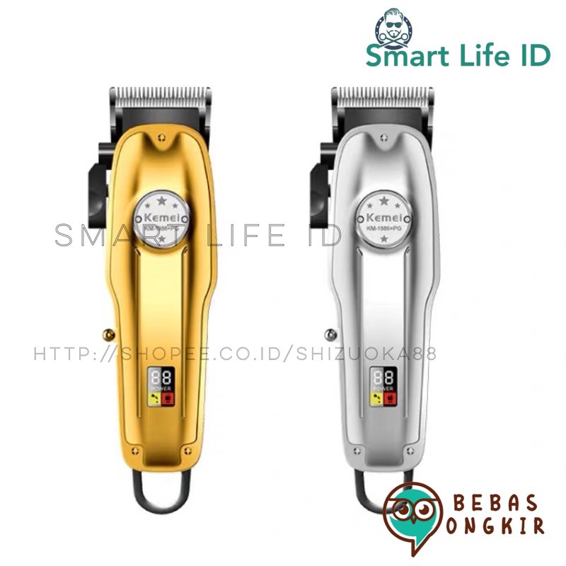 Jual Kemei KM 1986 PG Alat Cukur Rambut Hair Clipper Professional Full Metal Cukuran Kemei KM ...