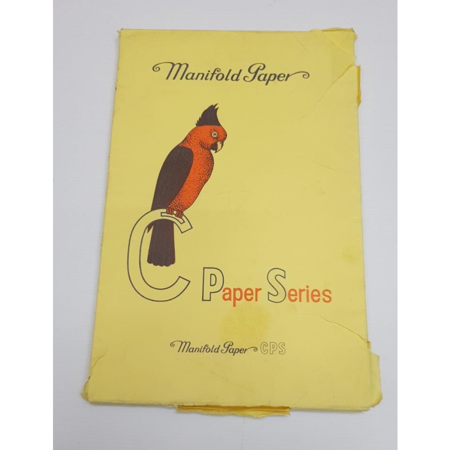 Jual KERTAS DOORSLAG WARNA KUNING 250 lembar MANIFOLD PAPER | Shopee ...