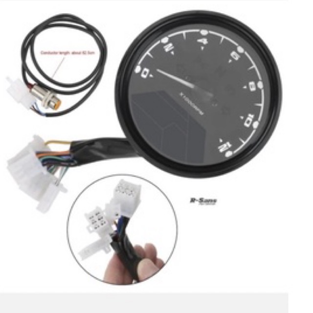 Jual SPEEDOMETER SPEDO METER BABON JAP STYLE PLUS SENSOR UNIVERSAL RXK ...