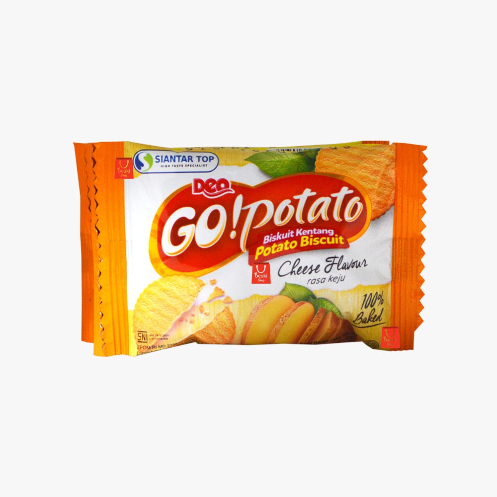 Jual Deo GO! Potato Cheese Potato Biscuit Biskuit Kentang Rasa Keju ...