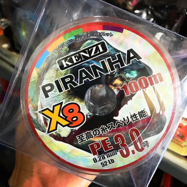 Jual PE Piranha X8 3.0 100 Meter connecting | Shopee Indonesia