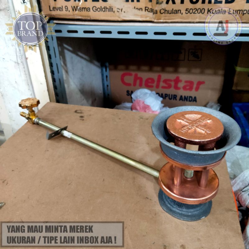 Jual kompor semawar zepelin ukuran 768 high pressure super tebal ...