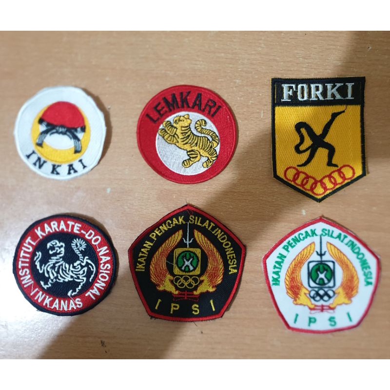 Jual LOGO BORDIR FORKI / LEMKARI / INKANAS /IPSI/ INKAI | Shopee Indonesia