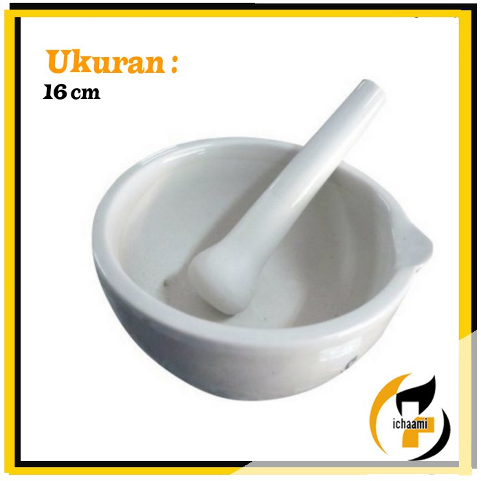 Jual Mortar Stamper Alat Penumbuk Atau Penggerus Obat Mortir Ukuran 16 ...